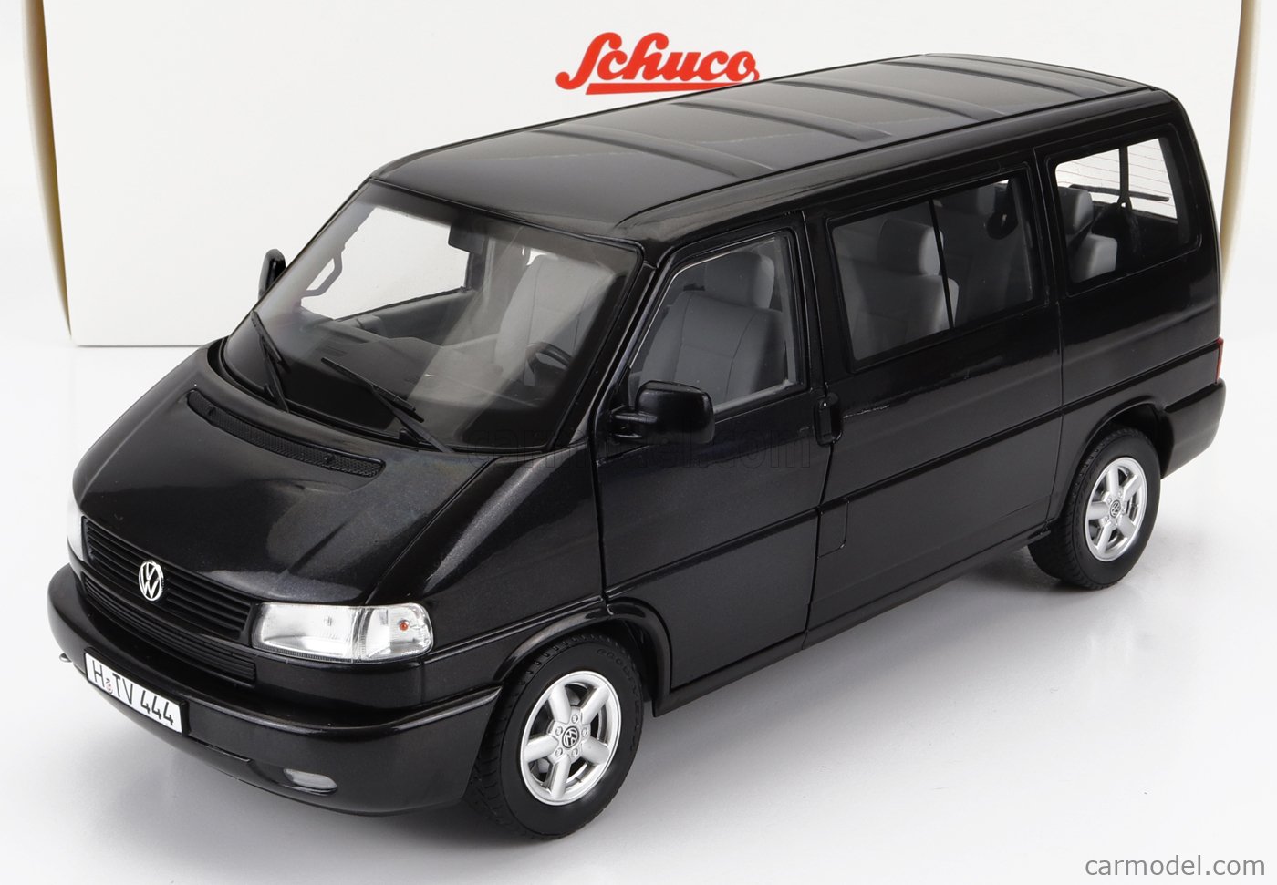 SCHUCO 450041600 Scale 1/18 | VOLKSWAGEN T4b CARAVELLE MINIBUS 1991 BLACK