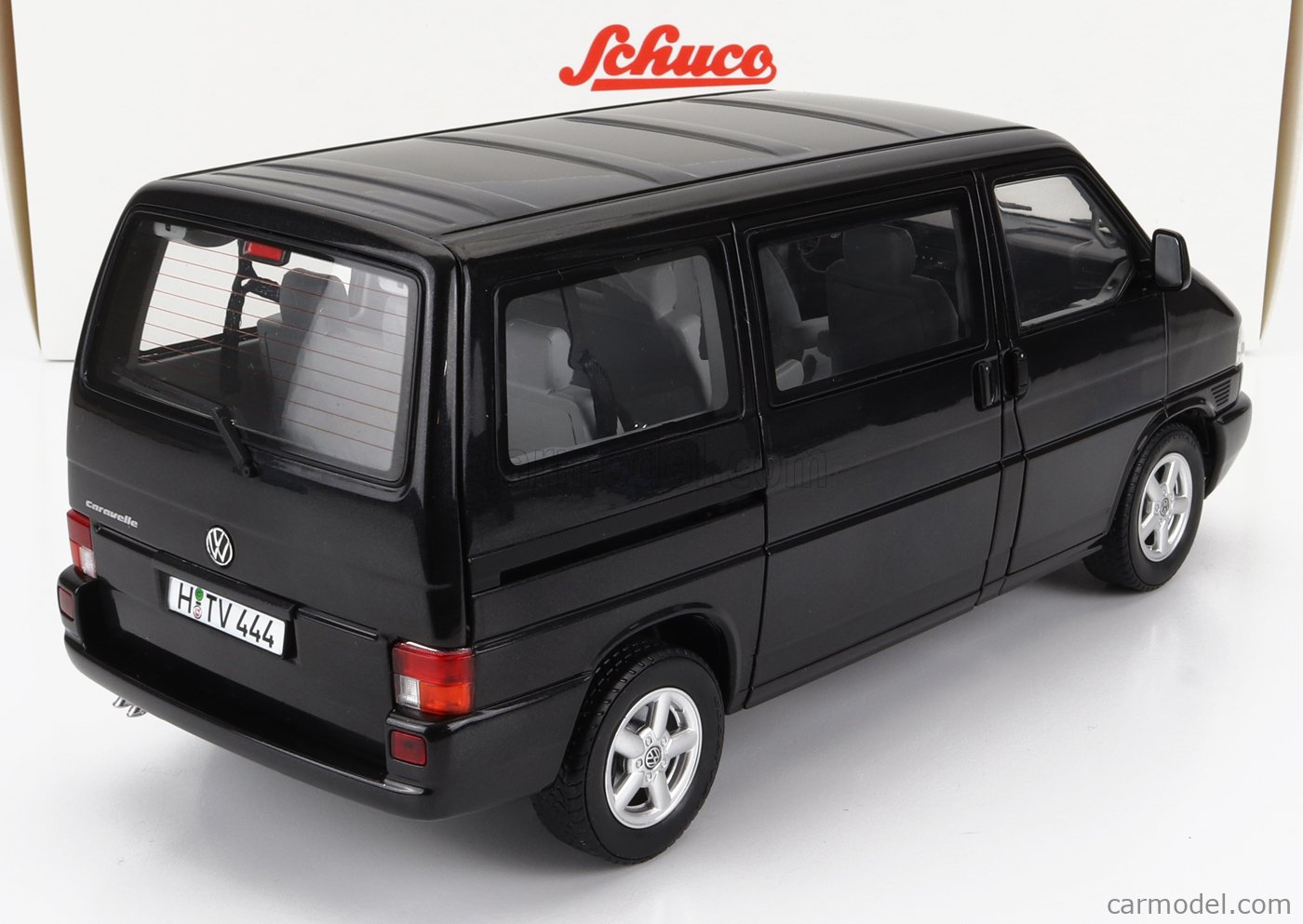 SCHUCO 450041600 Scale 1/18 | VOLKSWAGEN T4b CARAVELLE MINIBUS 1991 BLACK