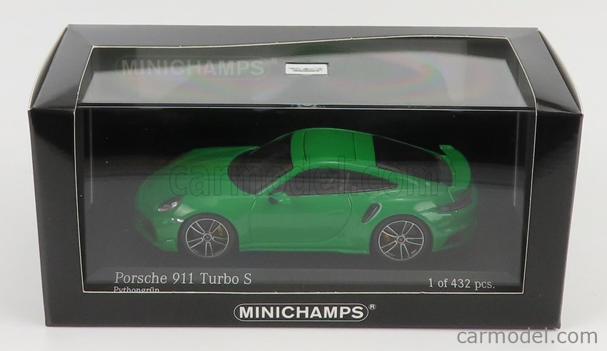 MINICHAMPS 410060071 Scale 1/43 | PORSCHE 911 992 TURBO S COUPE SPORT ...