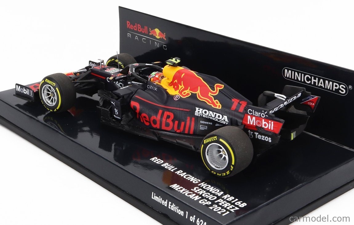 MINICHAMPS 410211911 Scale 1/43 | RED BULL F1 RB16B HONDA RA620H TEAM ...