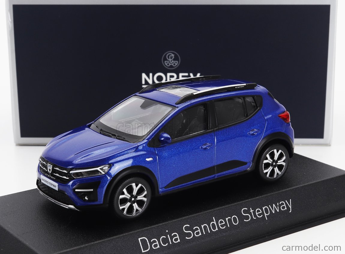 NOREV 509032 Scale 1/43 | DACIA SANDERO STEPWAY 2021 IRON BLUE