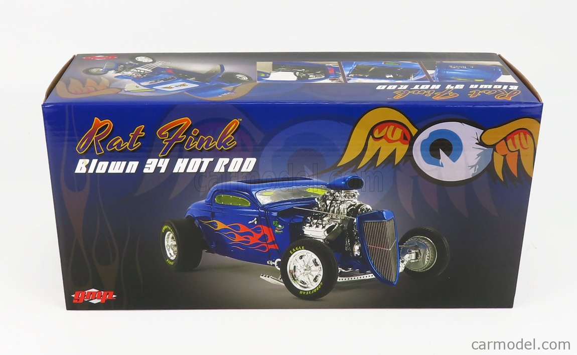 ACME-MODELS 18965 Scale 1/18 | FORD USA RAT FINK HOT ROD BLOWN ALTERED ...