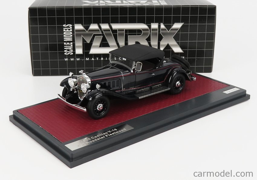 MATRIX SCALE MODELS MX20301-452 Scale 1/43 | CADILLAC 452A V16 ROADSTER ...