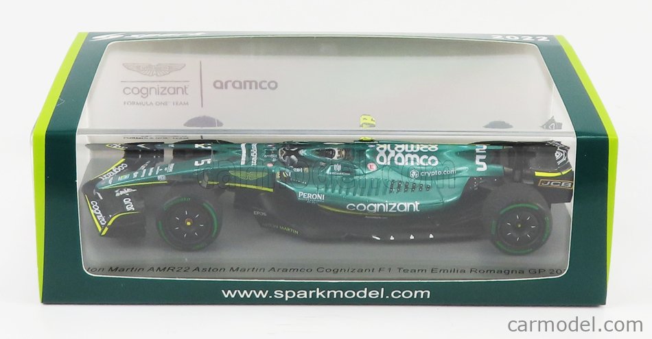 SPARK-MODEL S8530 Scale 1/43 | ASTON MARTIN F1 AMR22 TEAM ARAMCO ...