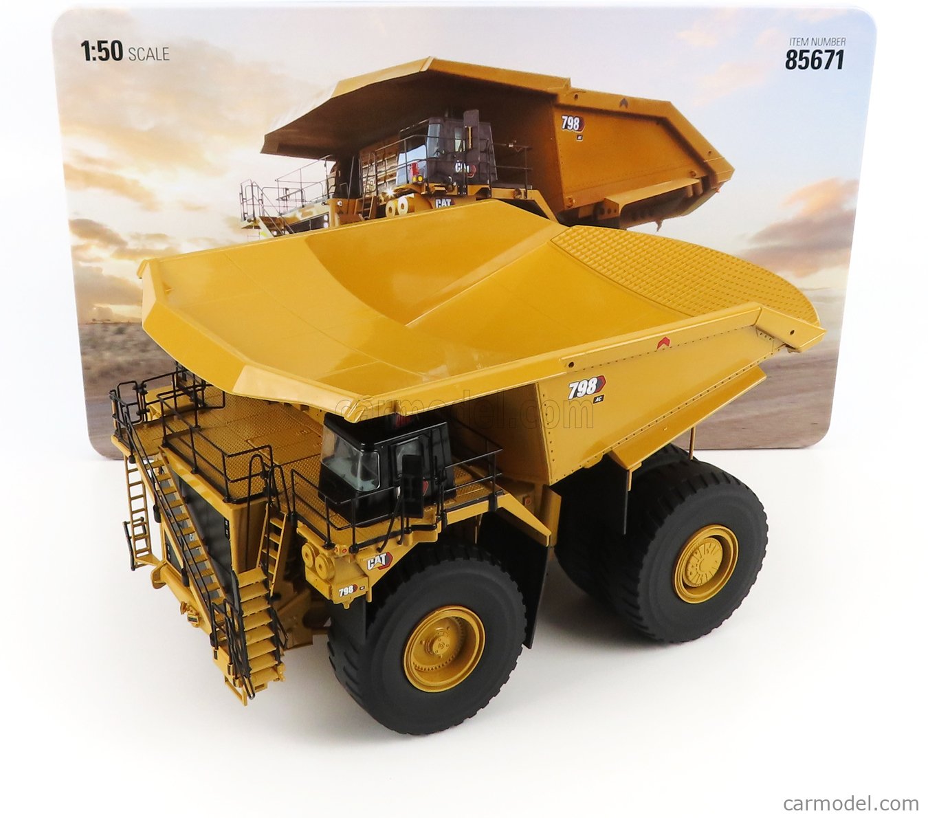 DM-MODELS 85671 Scale 1/50 | CATERPILLAR CAT798AC CASSONE RIBALTABILE ...