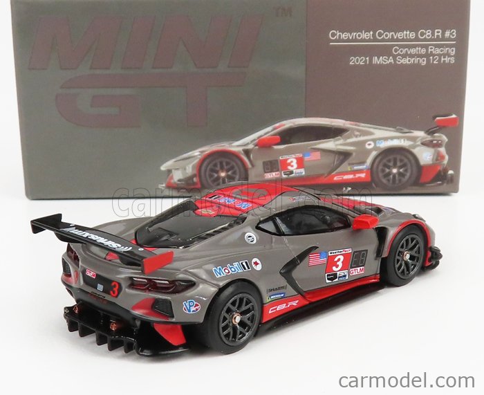 MINI-GT MGT00315-L Scale 1/64 | CHEVROLET C8.R 5.5L V8 TEAM CORVETTE ...
