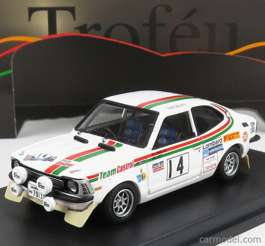 TROFEU TRRUK70 Scale 1/43 | TOYOTA COROLLA TEAM CASTROL (night version ...