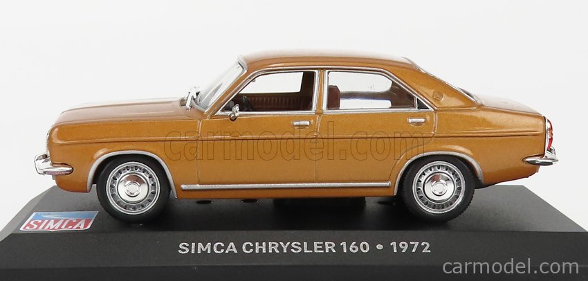 EDICOLA LBAS073 Scale 1/43 | SIMCA CHRYSLER 160 1972 GOLD MET