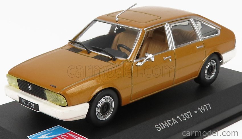 EDICOLA LBAS059 Scale 1/43 | SIMCA 1307 1977 GOLD MET