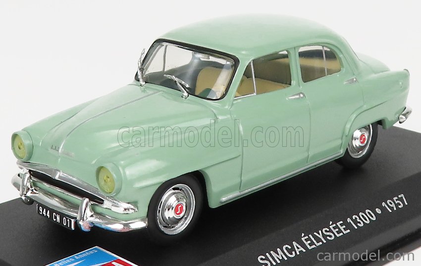 EDICOLA LBAS070 Echelle 1/43 | SIMCA ELYSEE 1300 1957 LIGHT GREEN