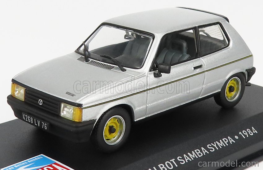 EDICOLA LBAS050 Scale 1/43 | SIMCA TALBOT SAMBA SYMPA 1984 SILVER