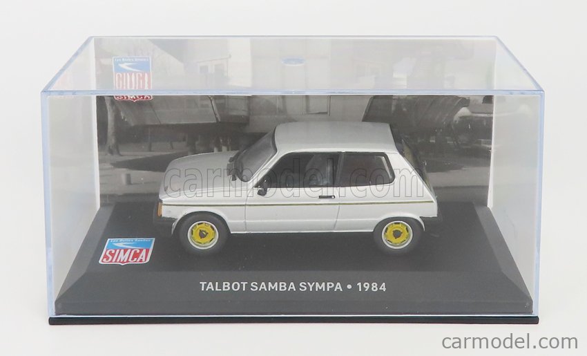 EDICOLA LBAS050 Scale 1/43 | SIMCA TALBOT SAMBA SYMPA 1984 SILVER