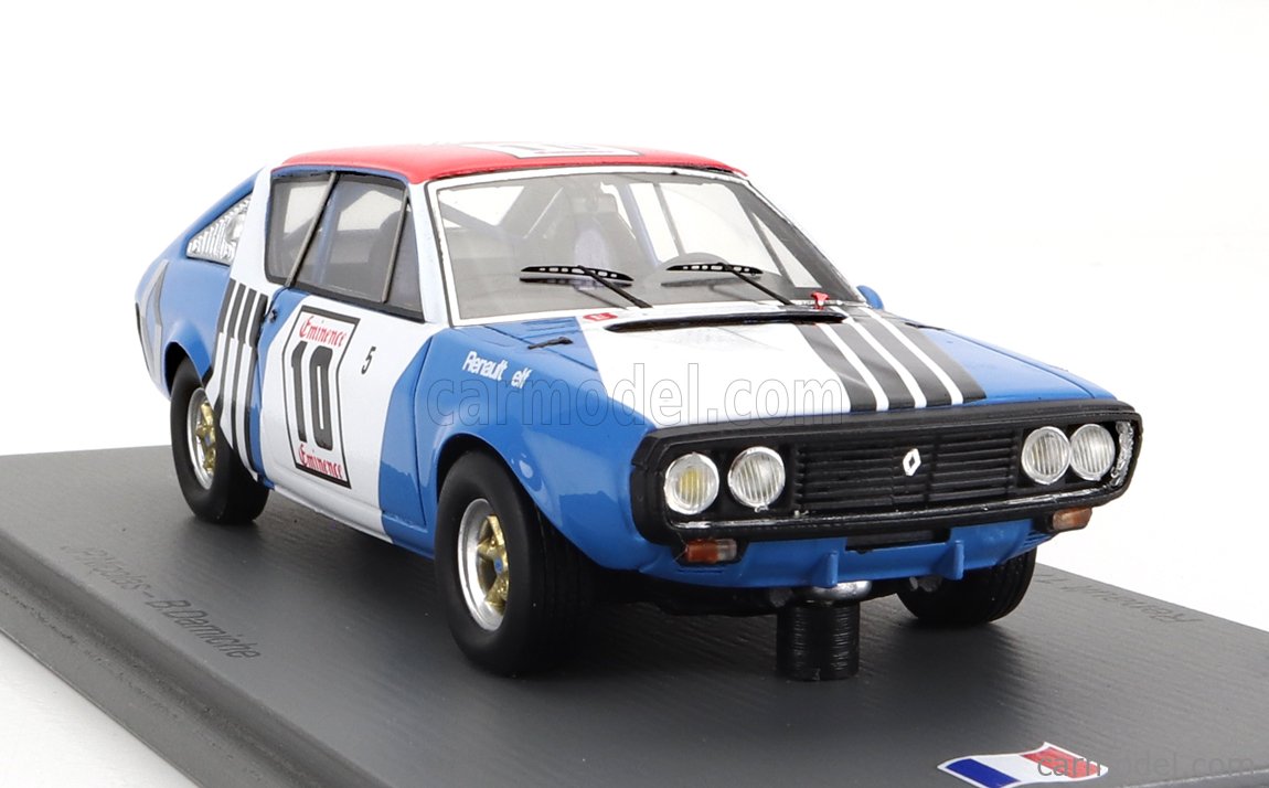 SPARK-MODEL SF254 Scale 1/43 | RENAULT R17 N 10 3rd RONDE CEVENOLE 1973 ...