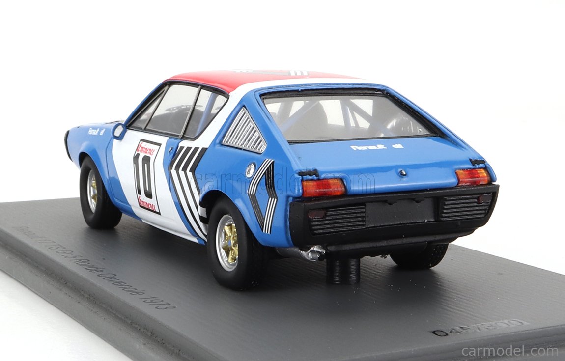 SPARK-MODEL SF254 Scale 1/43 | RENAULT R17 N 10 3rd RONDE CEVENOLE 1973 ...