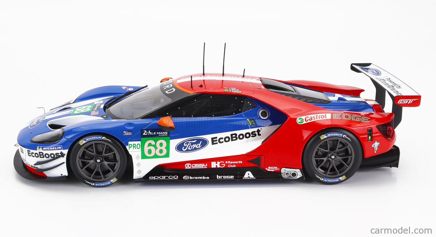 IXO-MODELS FGT18113 Scale 1/18 | FORD USA GT 3.5L TURBO V6 TEAM FORD ...