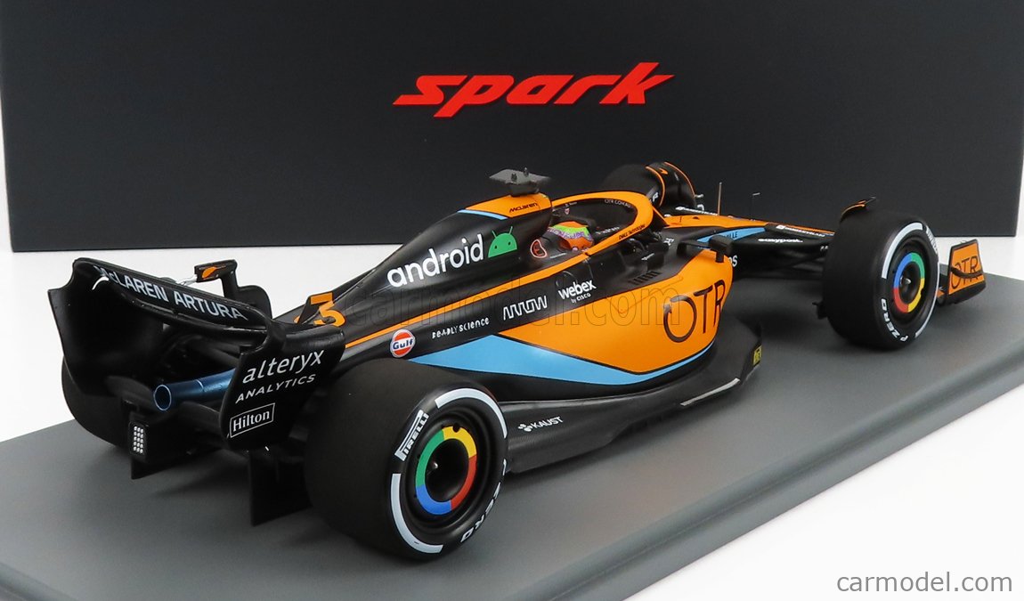 SPARK-MODEL 18S758 Scale 1/18 | McLAREN F1 MCL36 TEAM MCLAREN N 3 ...