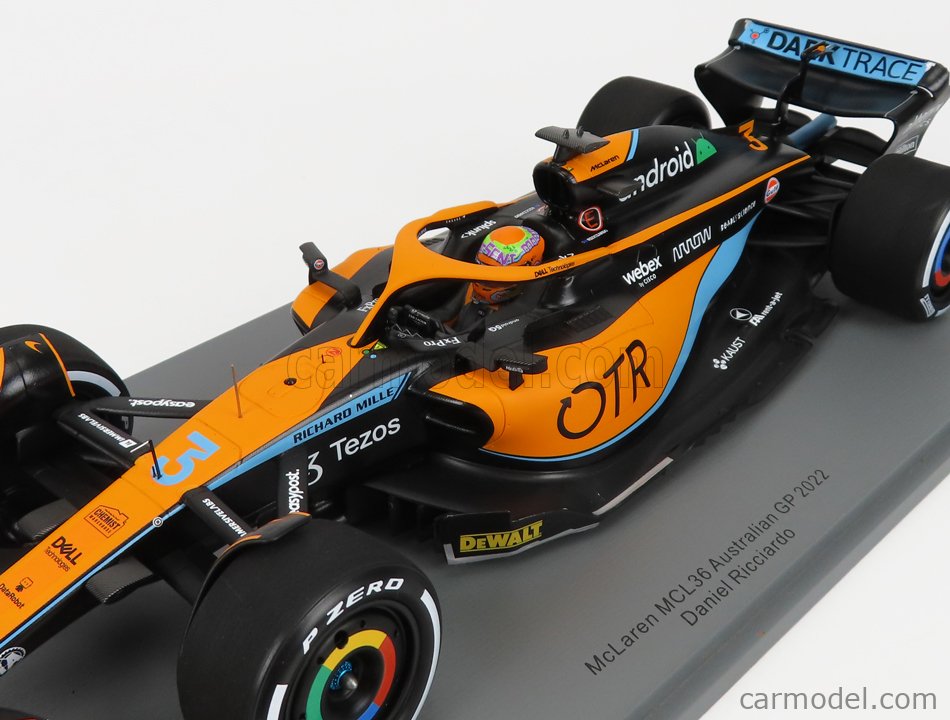 SPARK-MODEL 18S758 Scale 1/18 | McLAREN F1 MCL36 TEAM MCLAREN N 3 ...