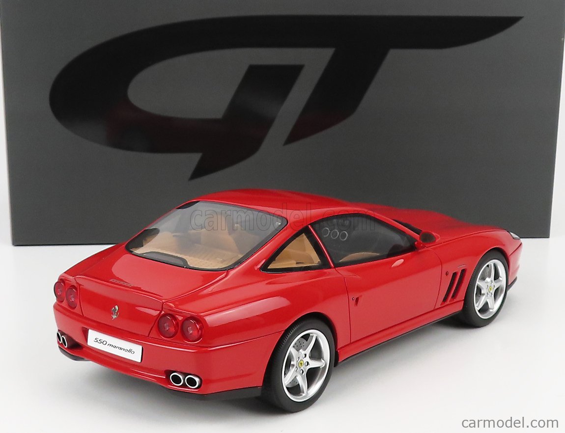 GT-SPIRIT GT335 Echelle 1/18 | FERRARI F550 MARANELLO GRAN TURISMO 1996 RED