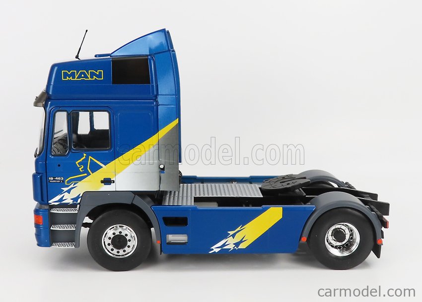 MCG MCG18133 Scale 1/18 | MAN F2000 TRACTOR TRUCK 2-ASSI BIG BLUE ...