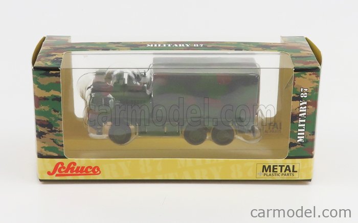 SCHUCO 452659300 Escala 1/87 | TRUCK UTF 5t 6x6 TELONATO 3-ASSI MILITARY 1675 MILITARY CAMOUFLAGE