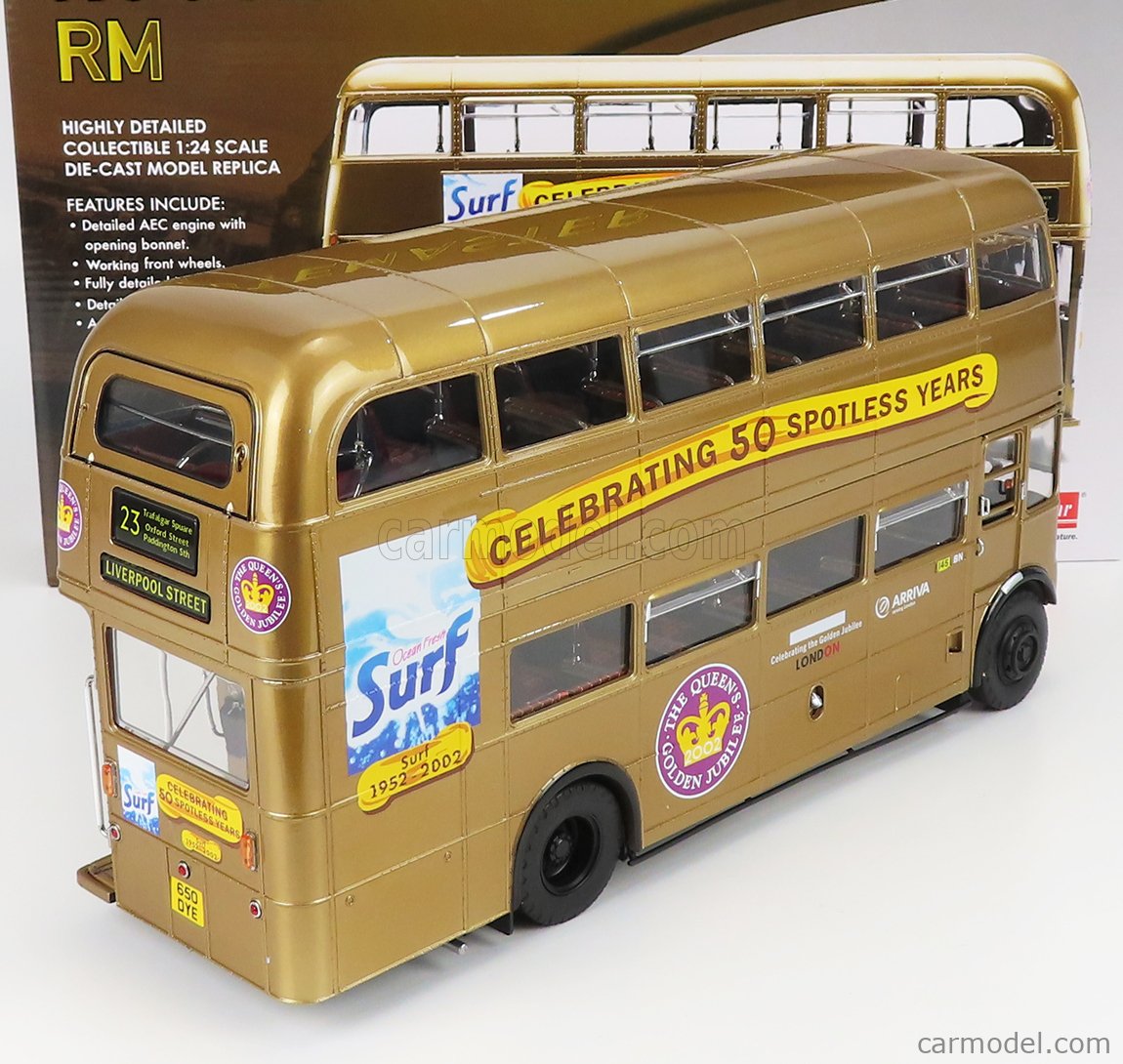 SUN-STAR 02942 Scale 1/24 | ROUTEMASTER RML 2757 AUTOBUS LONDON ARRIVA ...