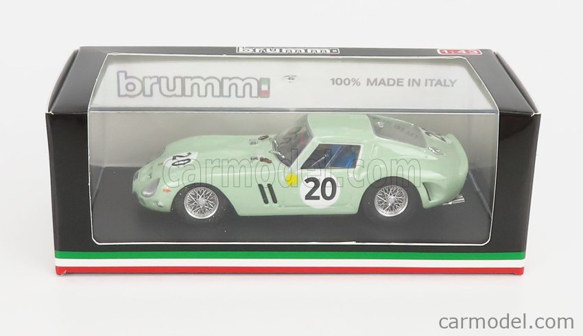 BRUMM R533-2020 Scale 1/43 | FERRARI 250 GTO 3.0L V12 COUPE TEAM U.D.T ...