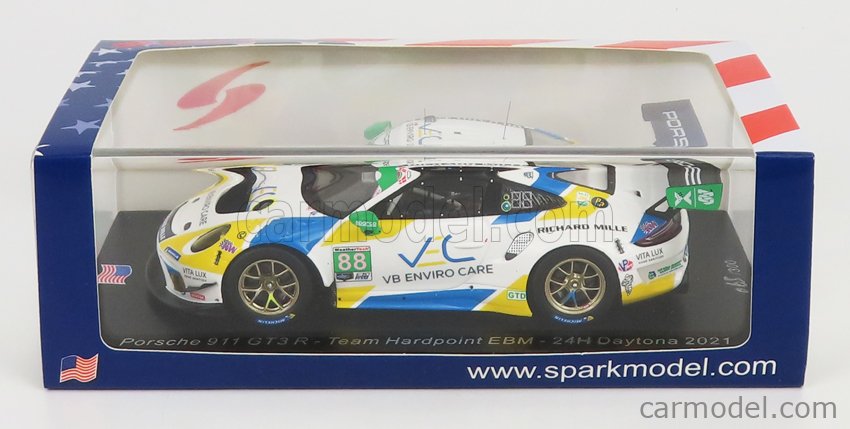 SPARK-MODEL US285 Scale 1/43 | PORSCHE 911 911-2 GT3 R TEAM HARDPOINT ...