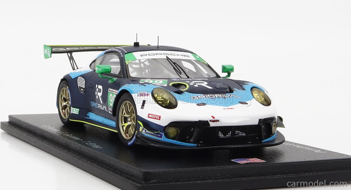 SPARK-MODEL US296 Escala 1/43 | PORSCHE 911 911-2 GT3 R TEAM HARDPOINT ...