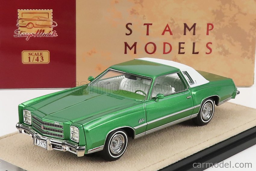 STAMP-MODELS STM761001 Scale 1/43 | CHEVROLET MONTE CARLO 1976 LIME MET