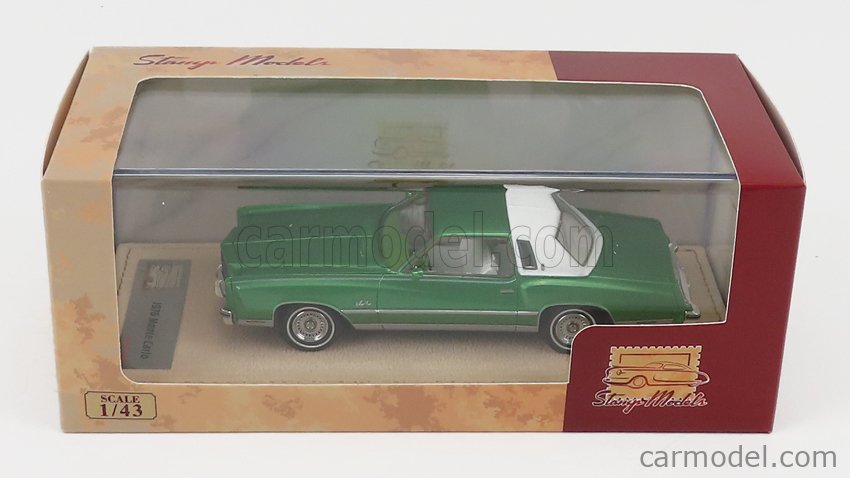 STAMP-MODELS STM761001 Scale 1/43 | CHEVROLET MONTE CARLO 1976 LIME MET