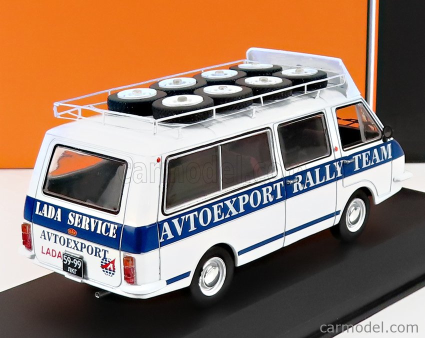 IXO-MODELS RAC372X Scale 1/43 | RAF 2203 MINIBUS TEAM RALLY LADA ...