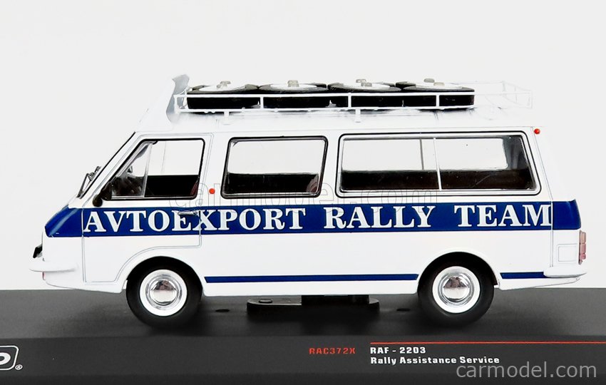 IXO-MODELS RAC372X Scale 1/43 | RAF 2203 MINIBUS TEAM RALLY LADA ...