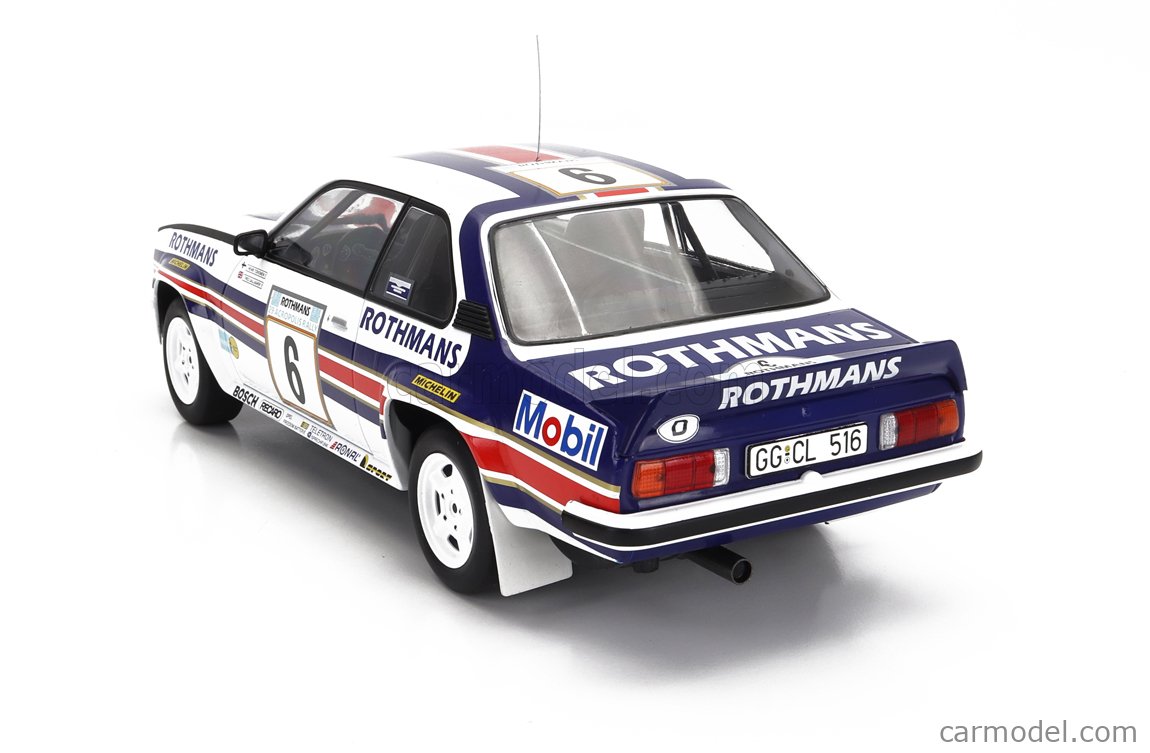 IXO-MODELS 18RMC097B.20 Scale 1/18 | OPEL ASCONA 400 TEAM ROTHMANS N 6 ...
