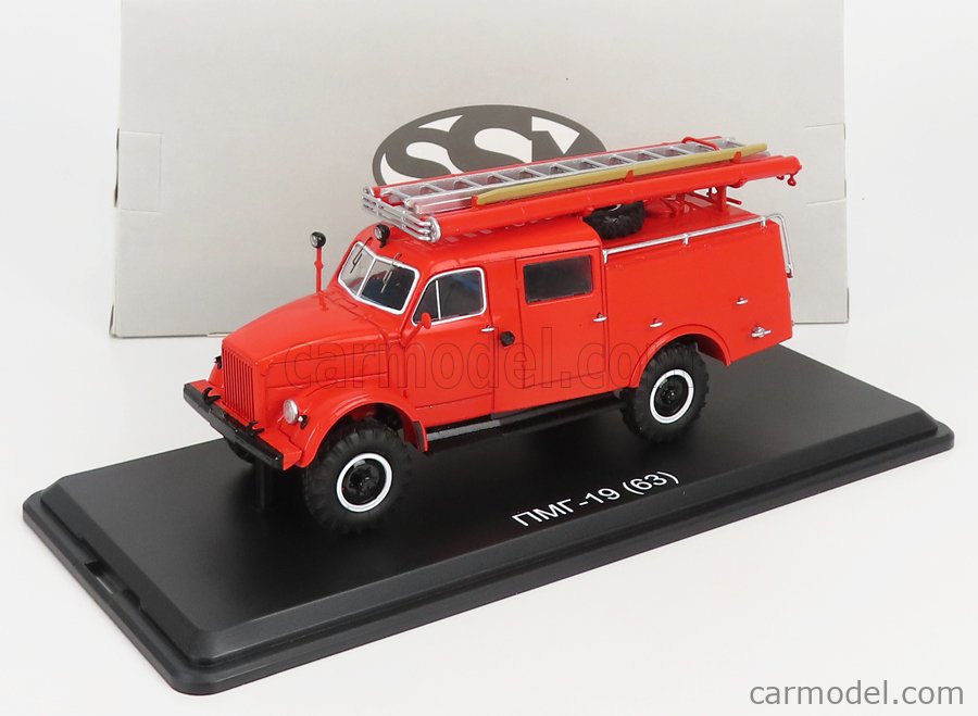 START SCALE MODELS SSM1438 Scale 1/43 | GAZ 63 PMG-19 TANKER TRUCK FIRE ...