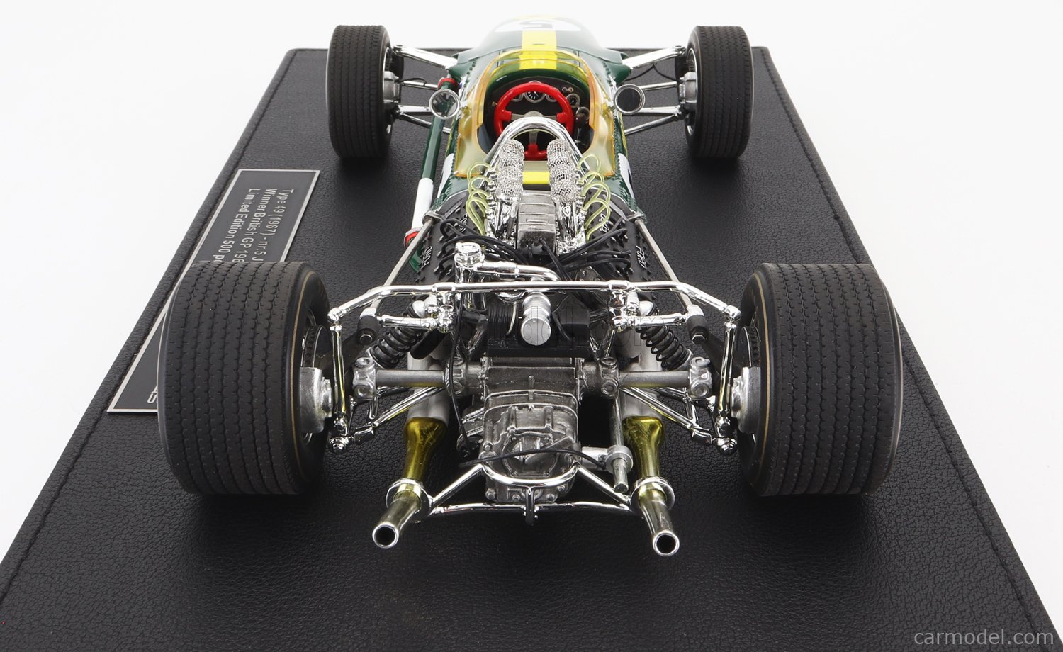 GP-REPLICAS GP139A Scale 1/18 | LOTUS F1 49 N 5 WINNER BRITISH GP 1967 JIM CLARK GREEN YELLOW