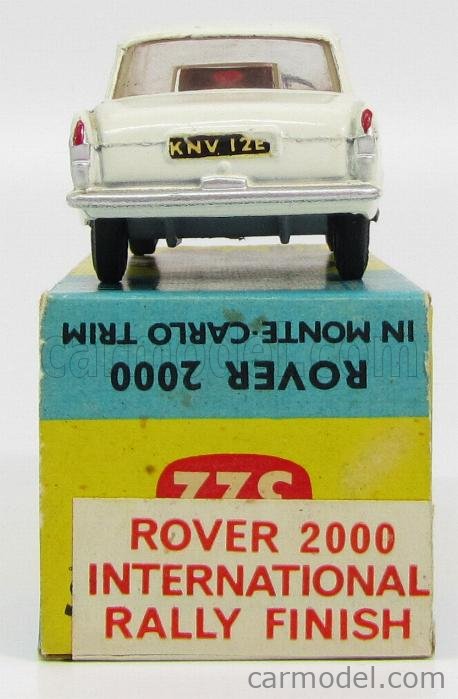 CORGI 322 Scale 1/43 | ROVER 2000 INTERNATIONAL RALLY FINISH N 21 WHITE ...