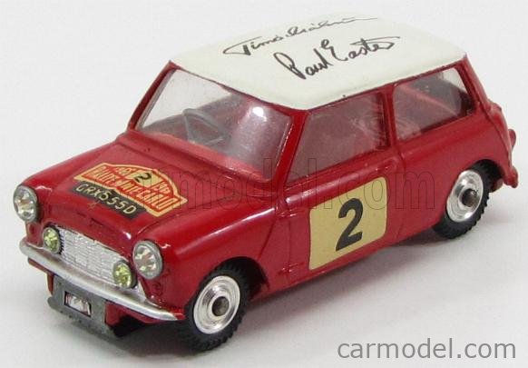 CORGI 321 Масштаб 1/43 | MORRIS MINI COOPER S N 2 WINNER RALLY ...