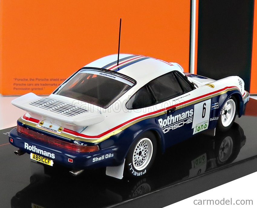 IXO-MODELS RAC335 Масштаб 1/43 | PORSCHE 911 SC RS TEAM ROTHMANS N 6 ...