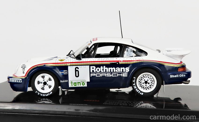IXO-MODELS RAC335 Scale 1/43 | PORSCHE 911 SC RS TEAM ROTHMANS N 6 ...