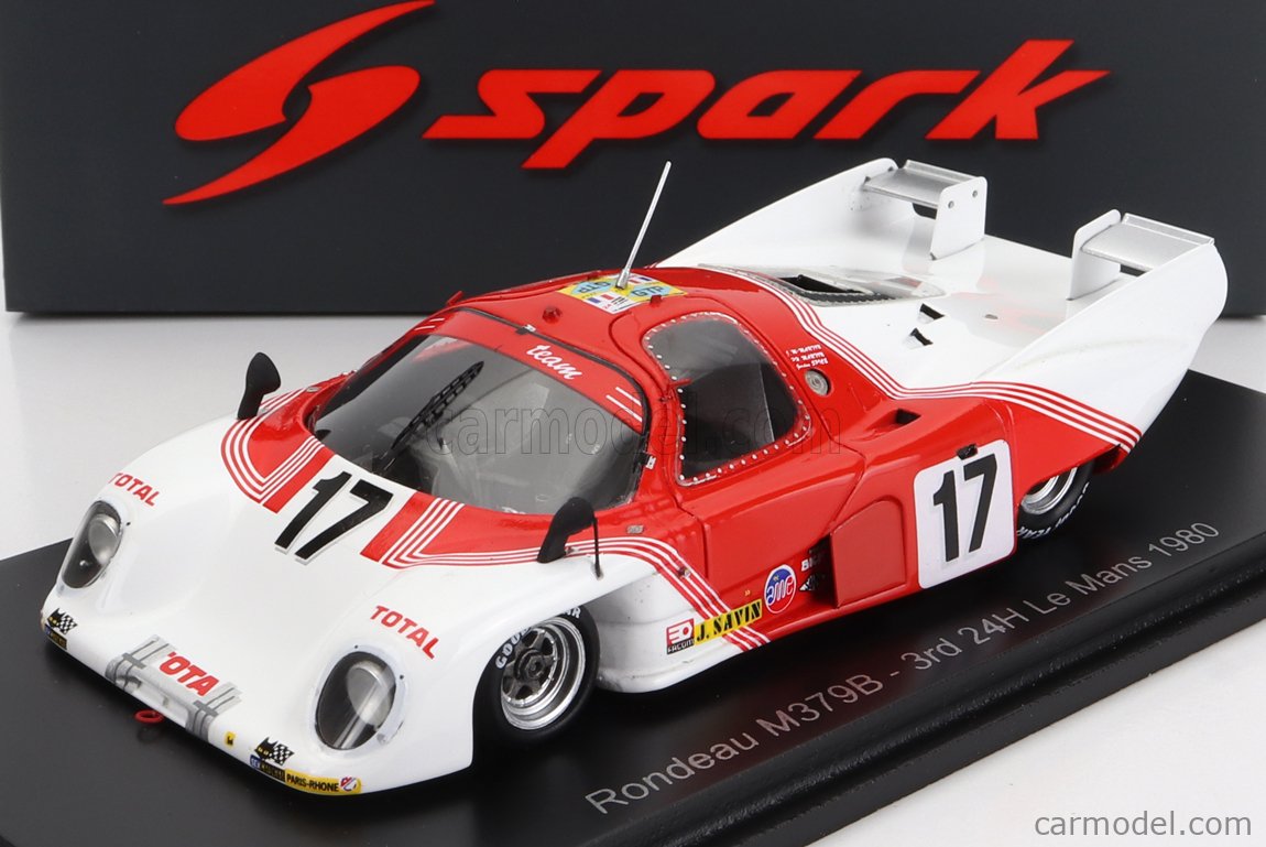 SPARK-MODEL S8456 Echelle 1/43 | RONDEAU M379B 3.0L V8 TEAM JEAN ...