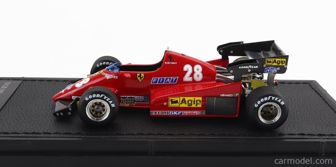 GP-REPLICAS GP43-039B Scale 1/43 | FERRARI F1 126C2B N 28 SEASON 1983 ...