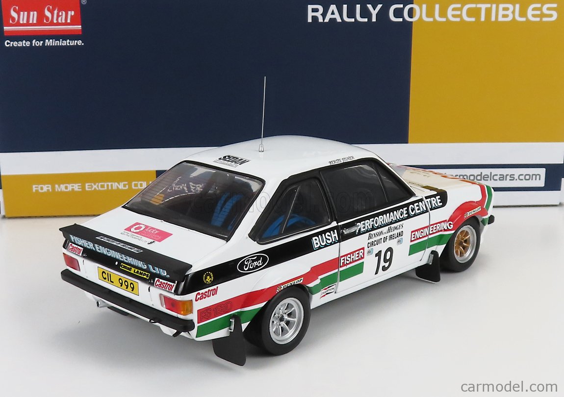 SUN-STAR 04663 Масштаб 1/18 | FORD ENGLAND ESCORT RS1800 (night version ...