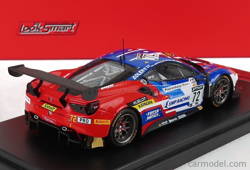 LOOKSMART LSRC085 Scale 1/43 | FERRARI 488 GT3 EVO 3.9L TURBO V8 TEAM ...