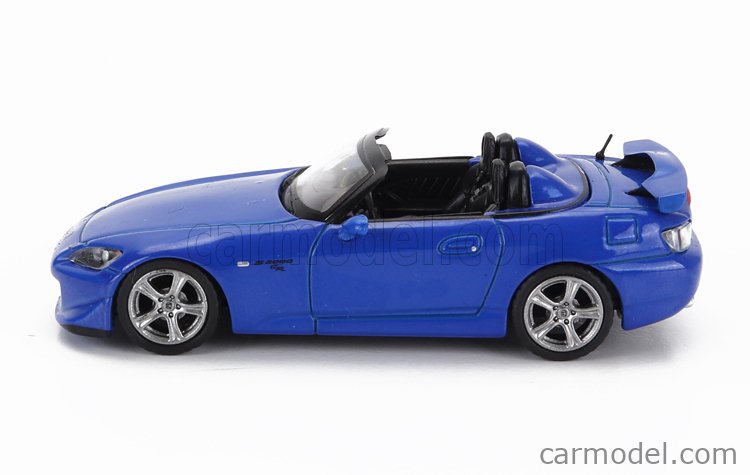 MINI-GT MGT00554-L Scale 1/64 | HONDA S2000 CR SPIDER LHD 1998 APEX BLUE