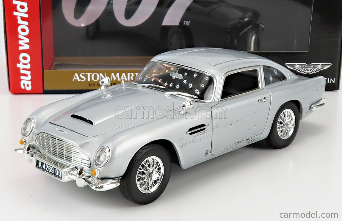 AUTOWORLD AWCP7840 Scale 1/18 | ASTON MARTIN DB5 1964 - 007 JAMES BOND ...
