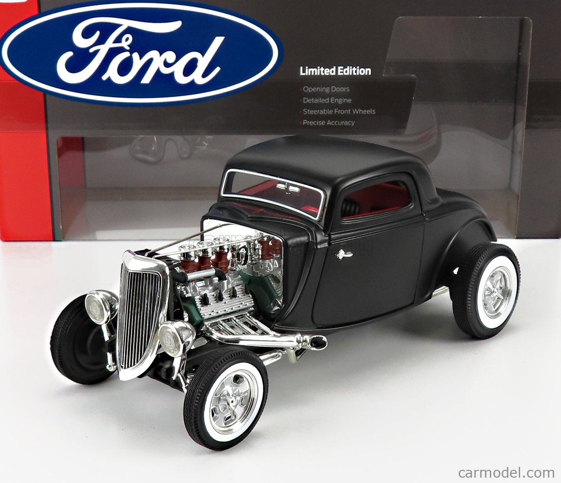 AUTOWORLD AW292/06 Scale 1/18 | FORD USA 3-WINDOW COUPE HOT ROD 1934 ...