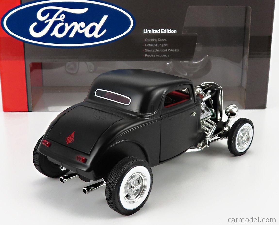 AUTOWORLD AW292/06 Scale 1/18 | FORD USA 3-WINDOW COUPE HOT ROD 1934 ...