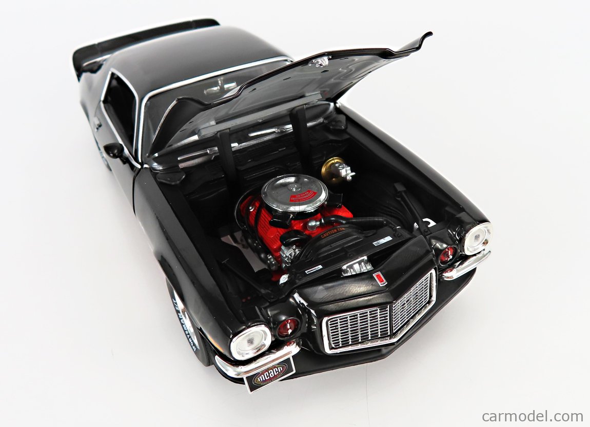 AUTOWORLD AMM1250/06 Scale 1/18 | CHEVROLET CAMARO SS/RS COUPE 1971 BLACK