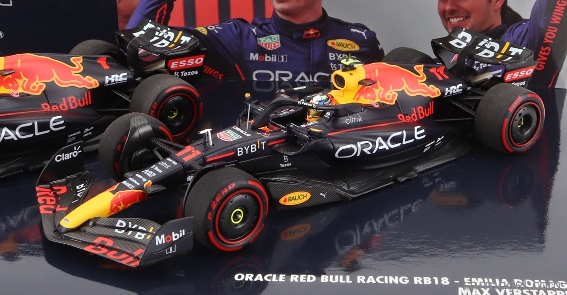 MINICHAMPS 472224111 Scale 1/43 | RED BULL F1 SET 2X RB18 TEAM ORACLE ...