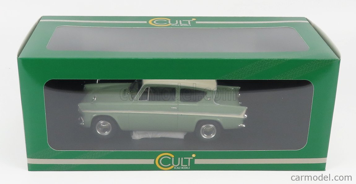 CULT-SCALE MODELS CML111-2 Масштаб 1/18 | FORD ENGLAND ANGLIA 105E 1965 ...
